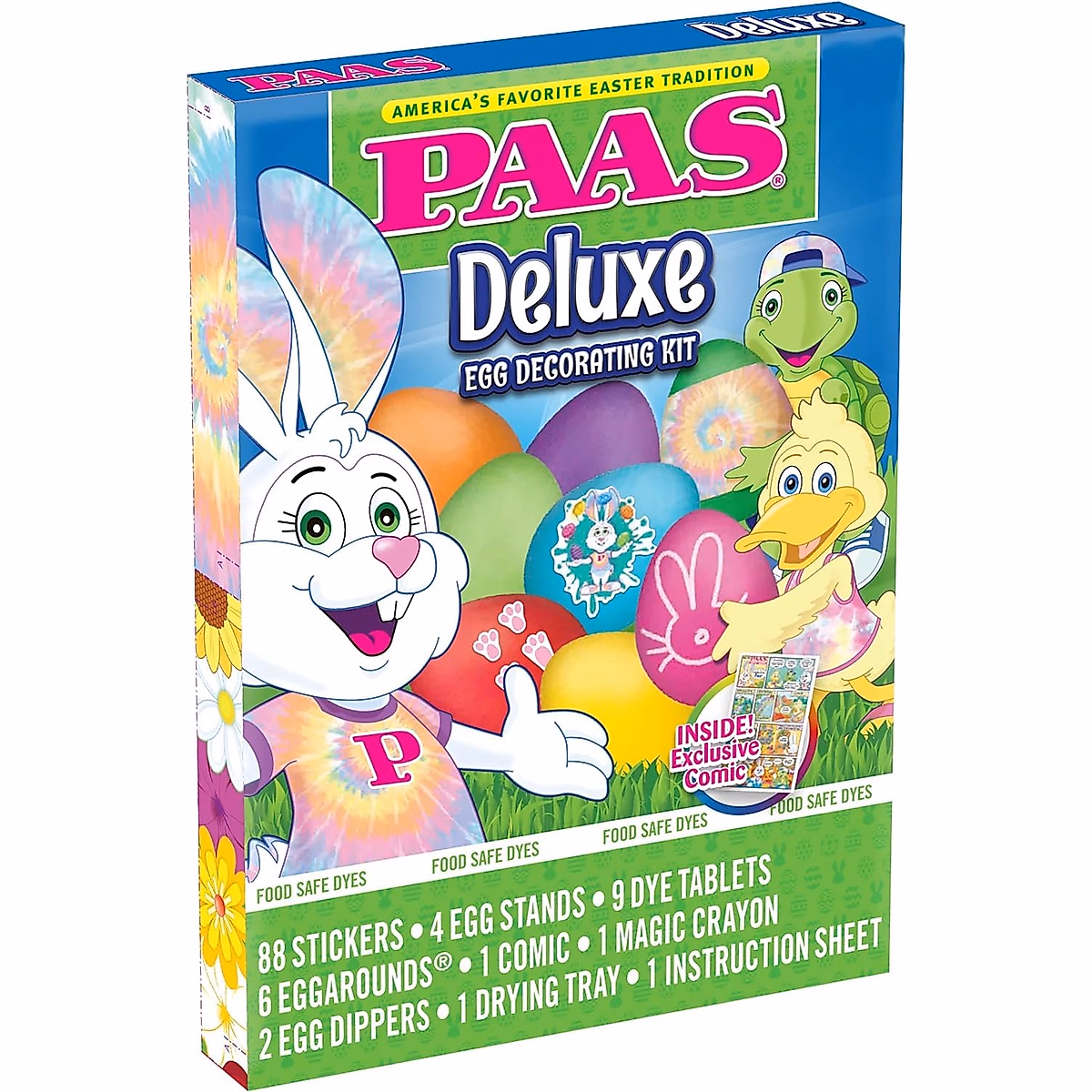 PAAS Deluxe Easter Egg Decorating Kit - America's Favorite Easter Tradition