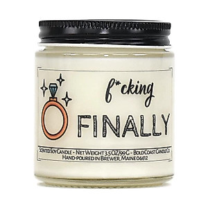 F*cking Finally Soy Candle (Cozy Sweater, 3.5 oz)