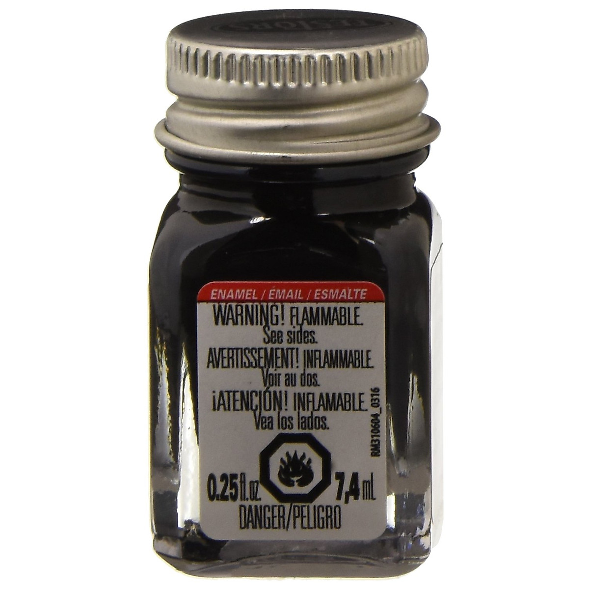 Testors Testor Gloss Black Enamel Paint