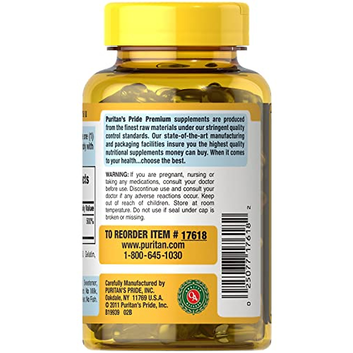 Vitamin D3 50mcg (2,000 IU) Bolsters Immune Health by Puritan's Pride for Support of Immune Health and Healthy Bones and Teeth 200 Softgels