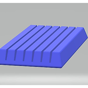 Rubidia Microscope Slides Stand, Drying Rack for Standard Slide, Lab Rest, Holder, Bench Display (2 Slides, Pack of 5)