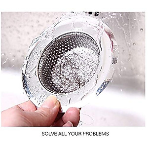 Hair Catcher Shower Drain(3 Pack), Bathtub Drain Cover, Sink Tub Drain Stopper, Sink Strainer for Kitchen and Bathroom, Hair Stopper for Bathtub Drain Cover Size from 2.13'' to 4.5''.