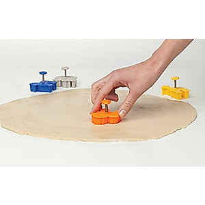 Mrs. Anderson’s Baking Animal Cracker Cookie Cutters, BPA Free, Set of 4