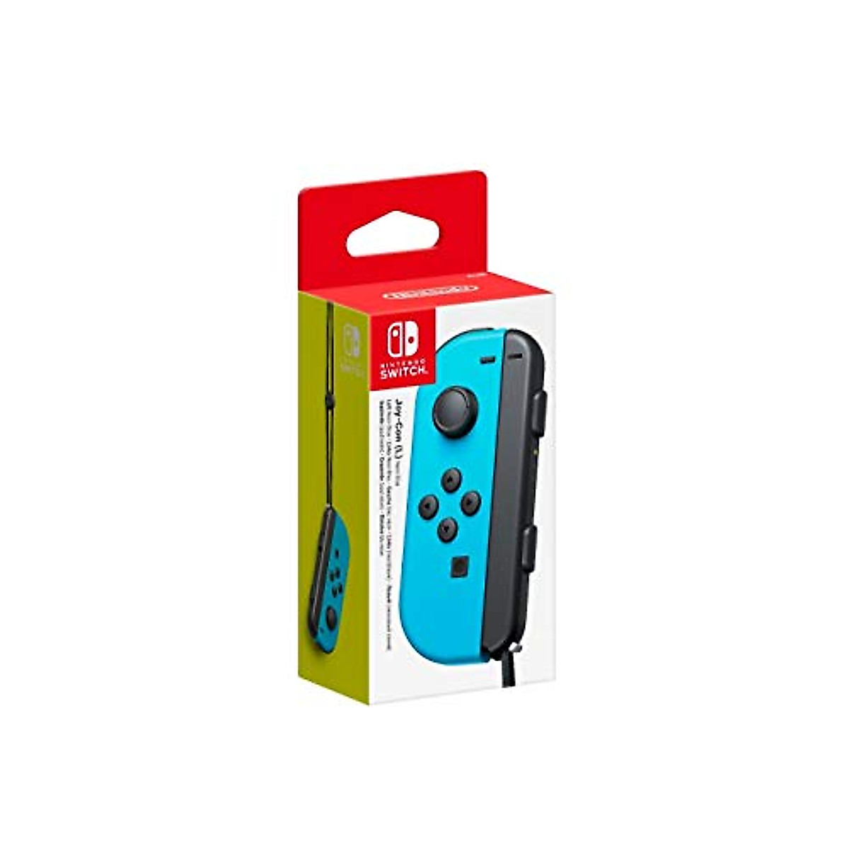 Joy-Con Left (Neon Blue) (Nintendo Switch) (Renewed)