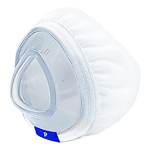 resplabs CPAP Mask Liners - Compatible with Philips Respironics Wisp Nasal Masks, Petite - Reusable, Washable Cushion Covers - 12 Liner Pack