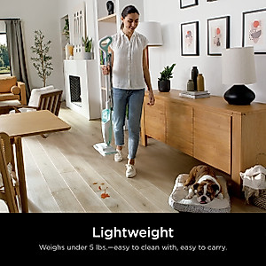 Shark S1000 Steam Mop, White/Seafoam