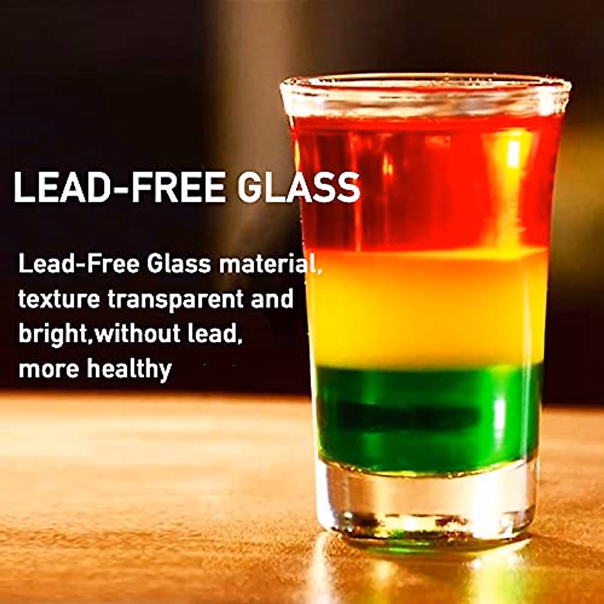 Aoeoe 40 Pack Shot Glass Bulk Set with Heavy Base, 1.5 Ounce Whiskey Shot Glasses, Clear Shot Glass Set, Round Shot Glasses Bulk, Small Glass Shot Cups for Vodka, Whiskey, Tequila, Espresso, Liquor