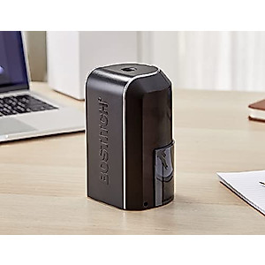 Bostitch Vertical Electric Pencil Sharpener, Powerful Stall-Free Motor, Prevents Over-Sharpening, Black (EPS5V-BLK)