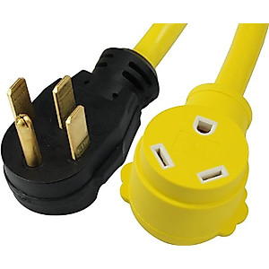 Conntek 14315 50A Male to 30A Female RV Power Pigtail Adapter