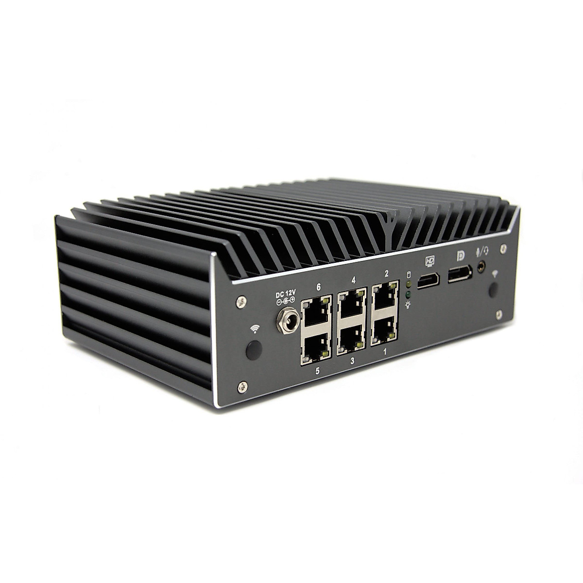 Protectli Vault Pro VP4630-6 Port, Firewall Micro Appliance/Mini PC - Intel i3, 2.5G Ports, DDR4 RAM, M.2 NVMe or SATA SSD Storage, AES-NI, Barebones