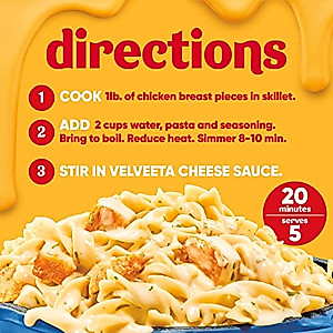 Velveeta Cheesy Skillets Chicken Alfredo Meal Kit (12.5 oz Box)