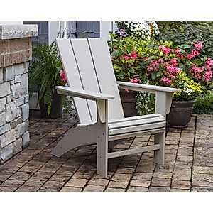 POLYWOOD Modern Curveback Adirondack Chair