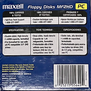 Maxell 1.44MB Floppy Disk