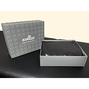 XOLLOZ | Lash Bed Mattress + Wipeable Cover + Pillow | Mattress with Four Corner Straps & Anti-Slip Bottom | Curved Pillow with Neck & Back Support | Wipeable Artificial Leather Bed Cover