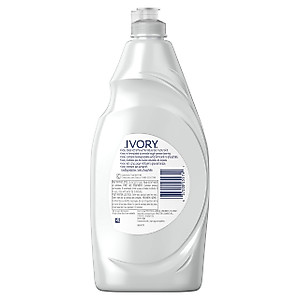 Ivory Dish Soap Original, 709mL/1.5pt/24fl oz, 3 PACK (10 Per master case)