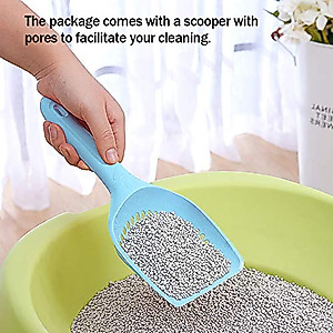 Rabbit Litter Box, Rat Litter Tray Ferret Potty Training Corner Litter Pan Cage Cleaner for Chinchillas Guinea Pigs