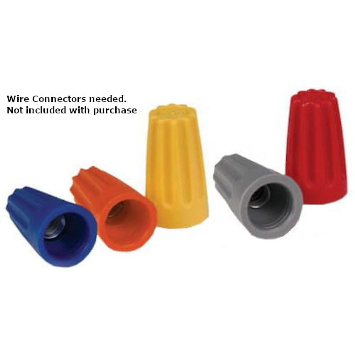 24” Hardwired Power Strip, 6 Vertical Outlets (NOT Tamper Resistant), NO Ears (Without mounting tabs), 15A (NOT a 20 Amp Unit), with USB, White