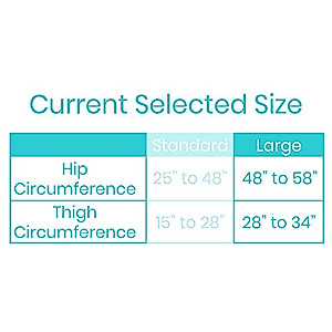 Vive Groin and Hip Brace - Sciatica Wrap for Men and Women - Compression Support for Nerve Pain Relief - Thigh, Hamstring Recovery for Joints, Flexor Strains, Pulled Muscles