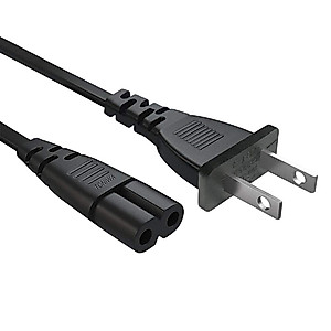 TONIWA AC Power Cord Compatible with Sony PS5 / PS4 / PS3, Xbox One S/X, Xbox Series X/S Game Console, Roku Smart LED LCD HD TV