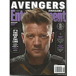 ENTERTAINMENT WEEKLY MAGAZINE, AVENGERS ENDGAME APRIL, 19th-26th 2019