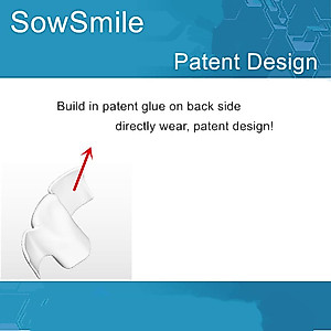 SowSmile Latest Snap Smile Dental Single Missing Teeth Gap Repairing Fake Toothth Cover Perfect Smile Veneers
