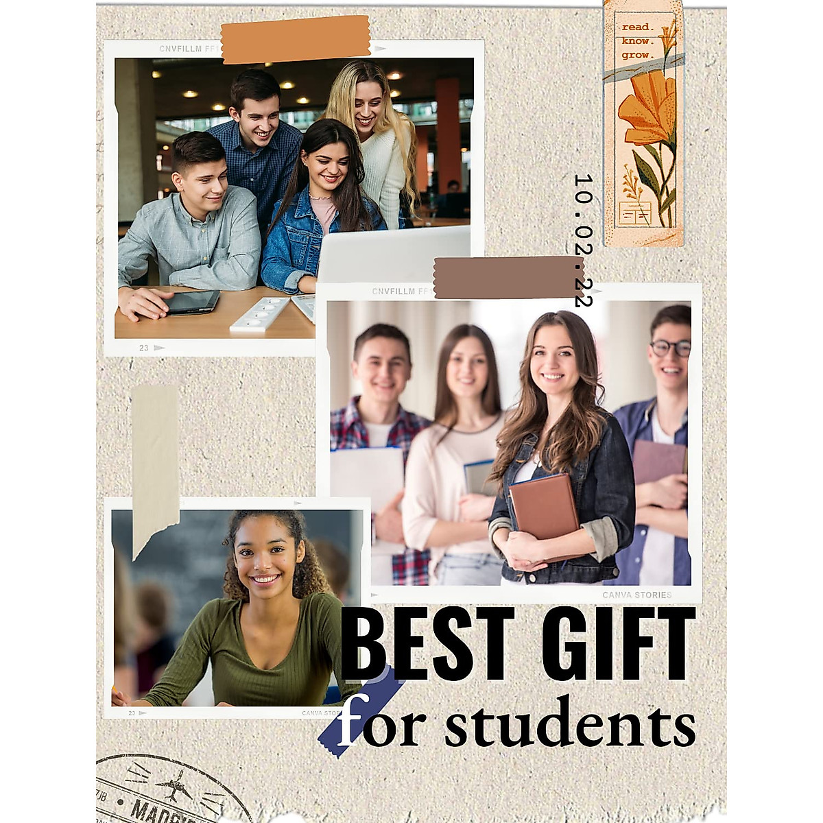 Onebttl Funny College Student Gifts Tumbler for Male, Funny School Student Gifts 20oz Stainless Steel Mug, Best gift for Christmas, Birthday, End of Year - College Stud