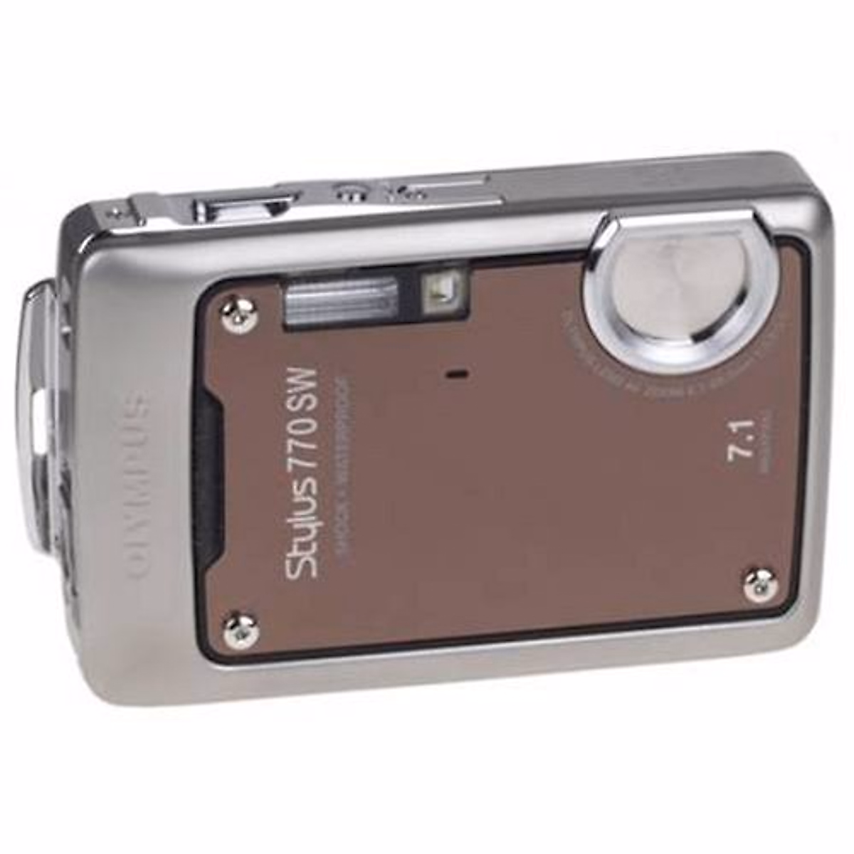 Olympus Stylus 770SW 7.1MP Digital Camera with 3x Optical Zoom (Bronze)