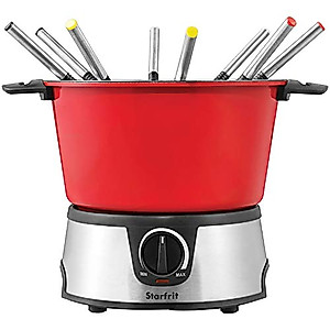 Starfrit 024704-002-0000 The Rock Electric Fondue, 1,500 Watts, Black