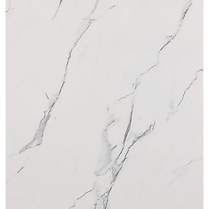 Best Quality Furniture D13-DT Dining Table, White/Gold