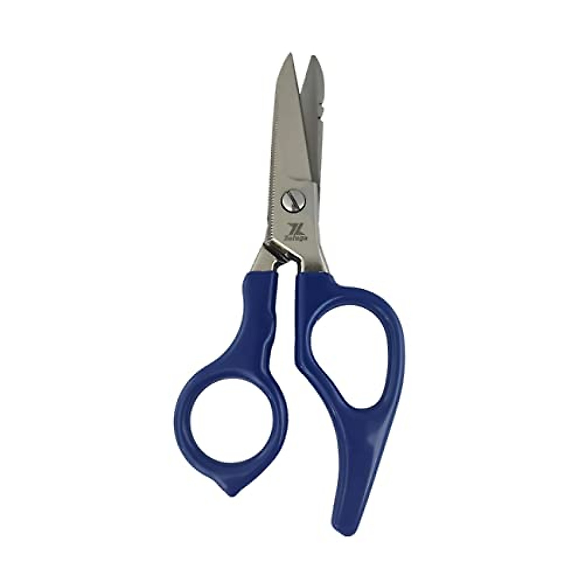Zeluga 12-229 5in. Heavy Duty Stainless Steel Electician's Scissor with Ergonomic Handle