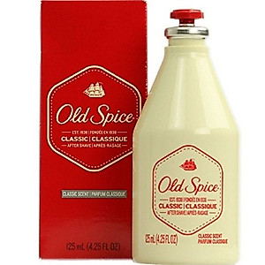 Old Spice Classic After Shave 4.25 Ounce (125ml) (2 Pack)