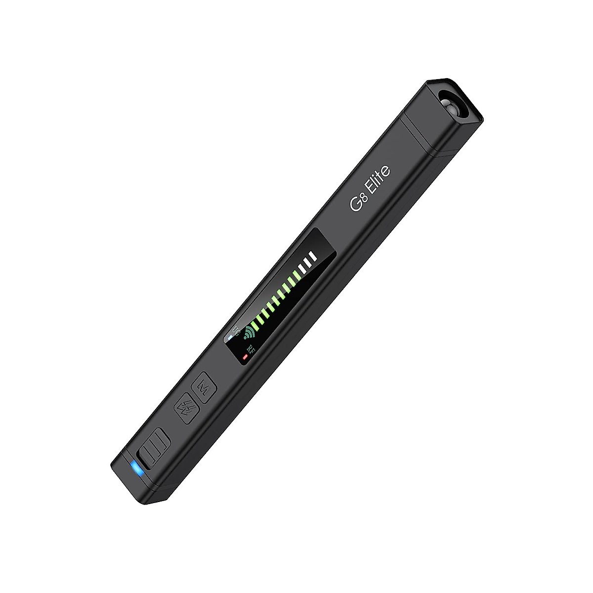 JEPWCO G8 Elite RF Detector, Portable Wireless Camera Detectors with 12 Levels Sensitivity, Bug Detector for Wireless Audio Bug Camera, 4 Professional Modes, Home Office Travel, Rectangle