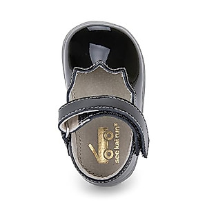 See Kai Run - Susie Mary Jane Shoe for Infants, Black Patent, Infant 5