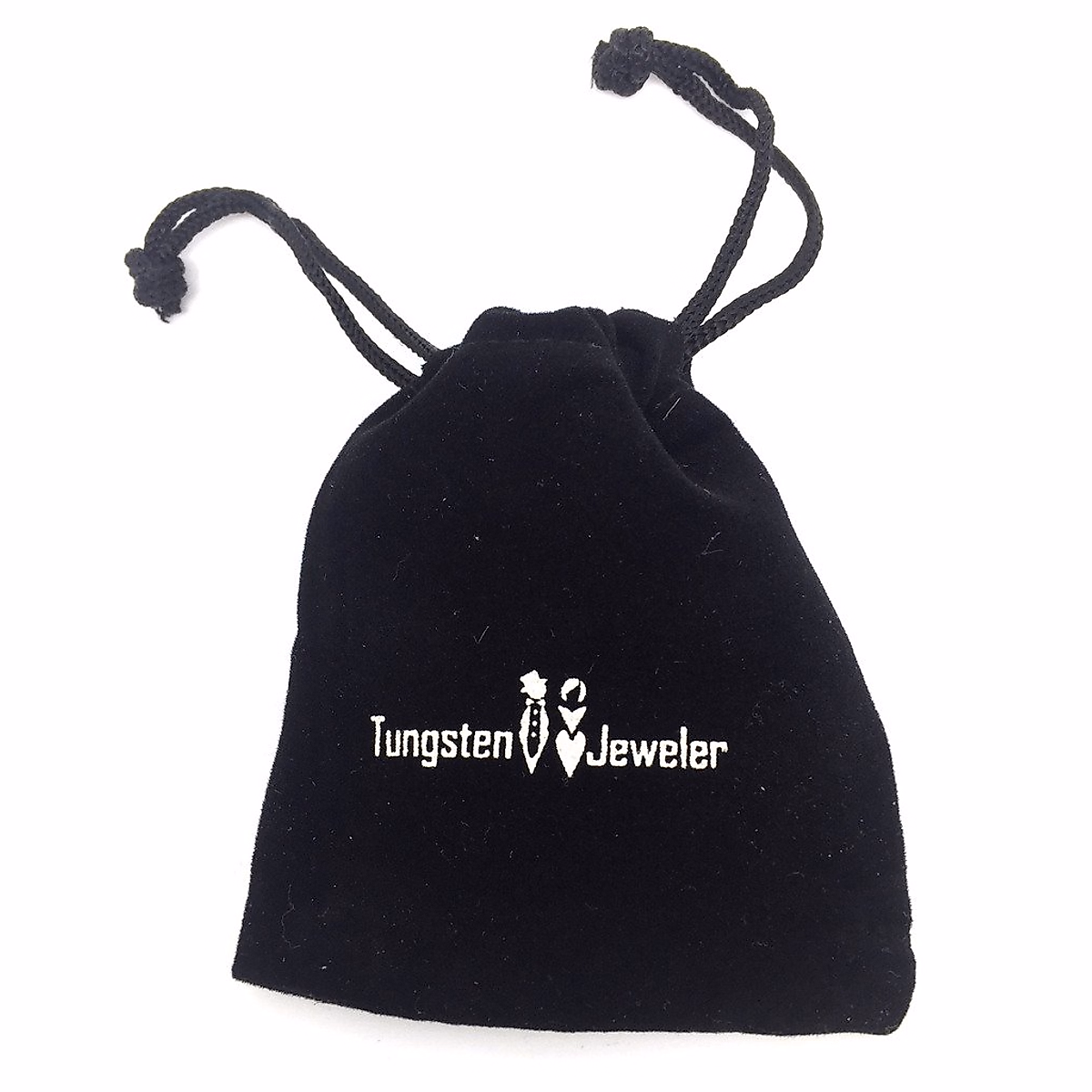 Free Personalized laser engraving Ring for Men and Ring for Women His & Her's 8MM/6MM Brush Center Step Edge Tungsten Carbide Wedding Band Ring Set Wedding Band Ring Ideal Rings for couples