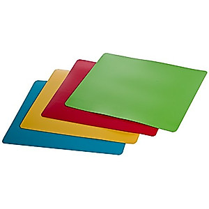 Progressive International PCC-404 Chopping Mats, 4 Piece Set, Multi