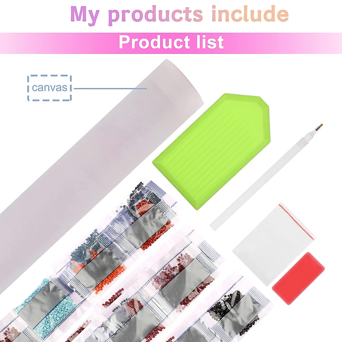 5D Diamond Painting Kits Dreamy Angel Girl Round Full Diamond, DIY Diamond Painting Art Girls Crystal Rhinestone Cross Stitch, for Home Decor Wall Decor Gifts for Girls 12x16inch