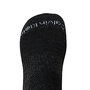 Calvin Klein Men's Socks - No Show Ankle Socks (6 Pack), Size 7-12, BlackCharcoal