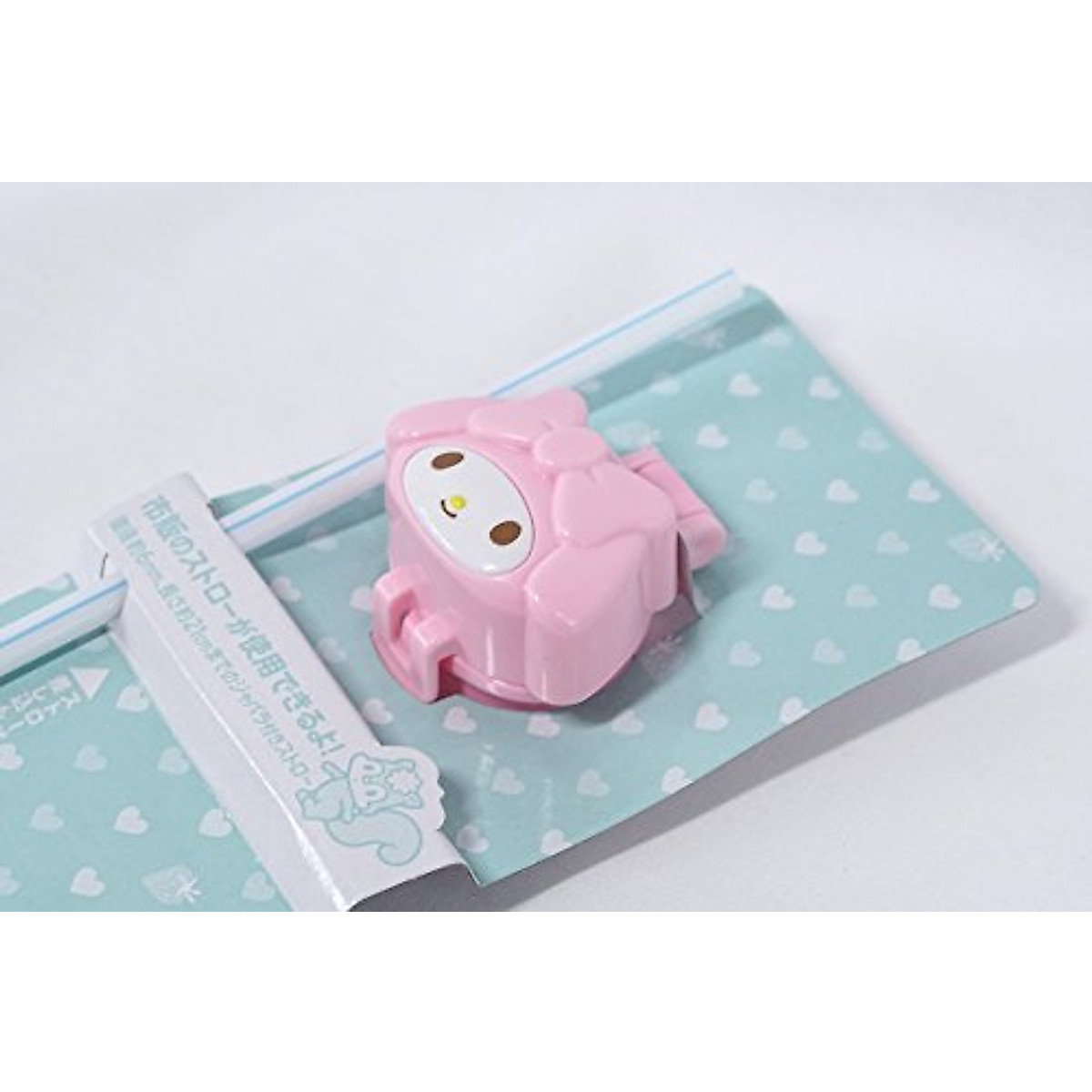 Sanrio My Melody Plastic Bottle Cap with Straw