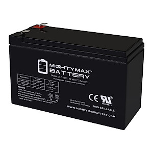 Mighty Max Battery 12V 7Ah F2 Replacement Battery for Mighty Mule Gate Opener FM500