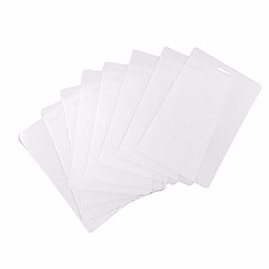 Hot 5 Mil Luggage Tag Laminating Pouches With Slot [Pkg of 500] 2-1/2 x 4-1/4 Clear