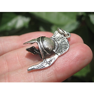 Himalayan Treasures 925 Silver Ancient Roman Gladiator Greek Spartan Soldiers Helmet Pendant