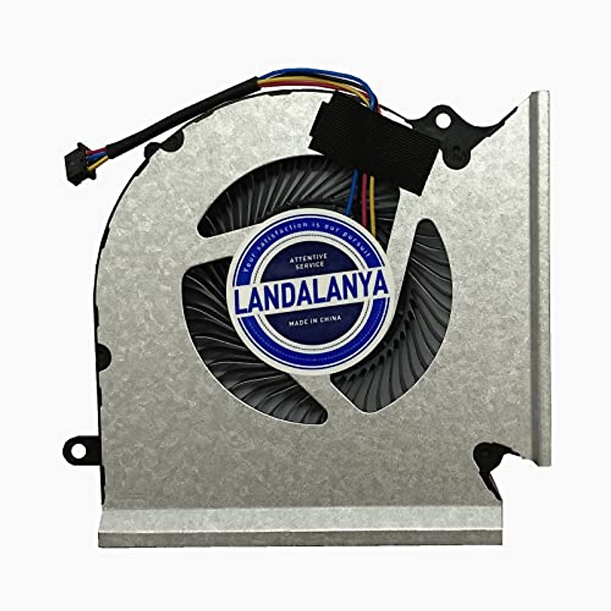 LANDALANYA Replacement New CPU and GPU Cooling Fan for MSI GE66 GP66 GL66 Series Laptop PABD08008SH N453 N454 E330800930MC200K E330401690MC200K Fan DC5V 1.0A