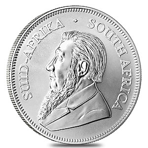 2023 ZA 1 oz .999 Fine Silver Krugerrand Rand Uncirculated