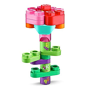 LeapFrog LeapBuilders 81-Piece Jumbo Blocks Box, Pink,24 months to 5 years