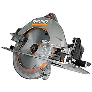 Ridgid R8653 Gen5X Brushless 18V Lithium Ion Cordless 7 1/4 Inch 3,800 RPM Circular Saw with Bevel and Depth Adjustment (Batteries Not Included, Power Tool Only)