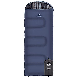 TETON Junior, 20 Degree Sleeping Bag. Finally, Sleeping Bag for Boys, Girls, all Kids, Warm and Comfortable; For all camping weather and built to last