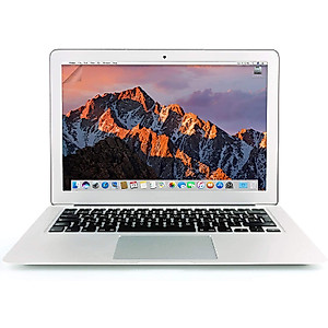 Apple MacBook Air MJVE2LL/A Early 2015 13.3in - Intel Core i5 1.6GHz, 4GB RAM, 128GB SSD - Silver (Renewed)