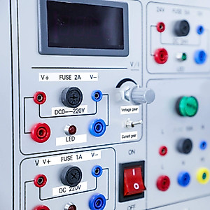 Compatible Label Tape 1/2 Replace for Rhino 5200 label tape Dymo Rhino 4200 5200 18483 Permanent Polyester Label Tape 1/2 for Rhino 5200, 4200, 5000, 6000, 6500, 12mm Black on White 1/2" x 18', 4 Pack