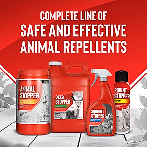 Mole & Vole Stopper, Granular Animal Repellent, All Natural, Effective All Year Round, Safe for People and Pets, No Harsh Chemicals, Ready to Use, Mole & Vole Animal Repellent - 40 lb. Bulk
