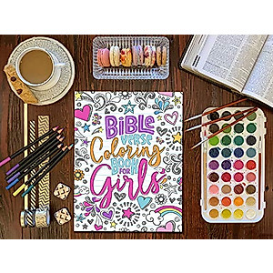 Bible Verse Coloring Book for Girls